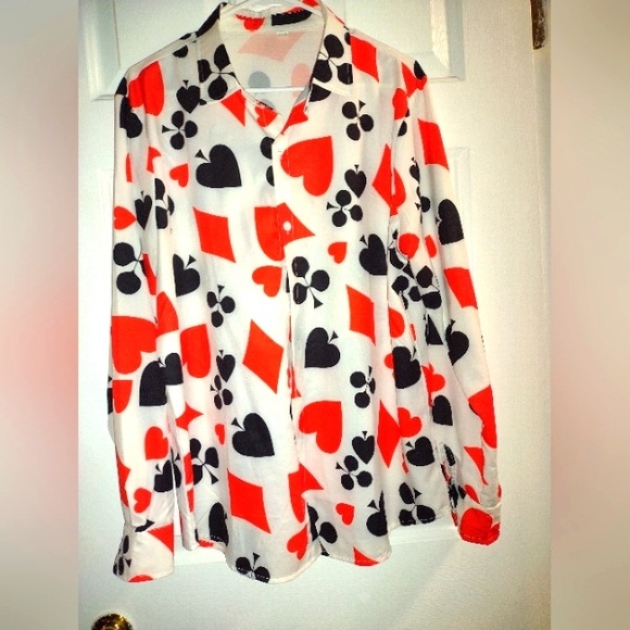 no name | Shirts | Stylish Card Shirt | Poshmark